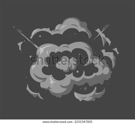 Cartoon Motion Explosions Animated Explosion Shot Stock Vector Royalty Free 2231347005