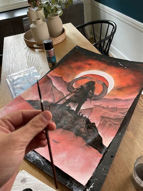 Trying My Best To Mimic The Frazetta Cover Style Dude Is Untouchable R Conanthebarbarian