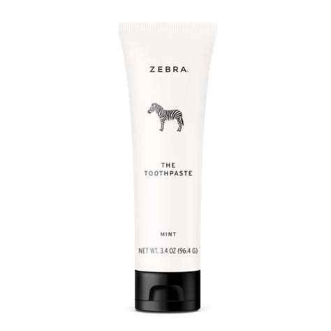 The Toothpaste In Mint Clean Products You Can Trust Zebra