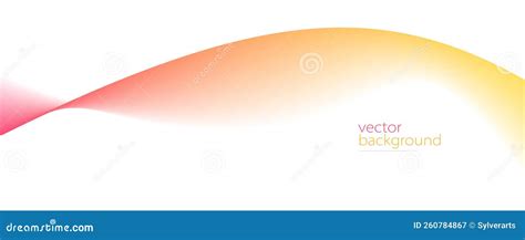 Smooth Flow Of Wavy Shape With Gradient Vector Abstract Background
