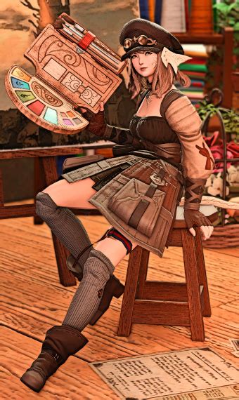 Artistic Painter Eorzea Collection In 2025 Painter Outfit Artist Painter Artistic Painter Eorzea Collection In 2025 Painter Outfit Artist Painter