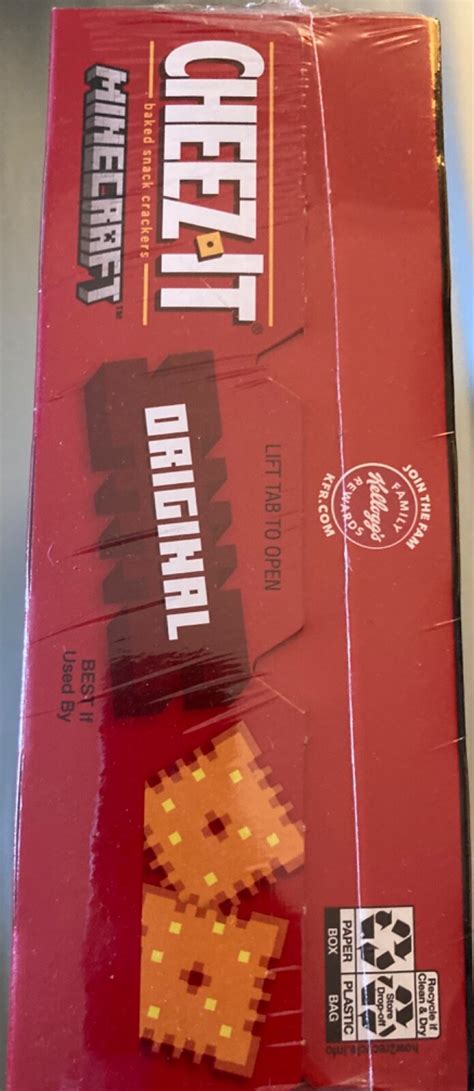 Limited Edition Exclusive Signed Ranboo Minecraft Cheez It Crackers