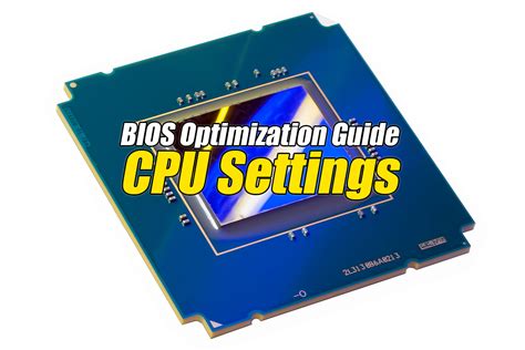 Cpu Latency Timer The Bios Optimization Guide