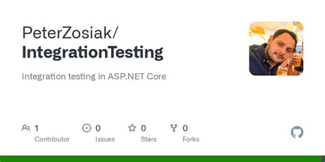 GitHub PeterZosiak IntegrationTesting Integration Testing In ASP NET Core
