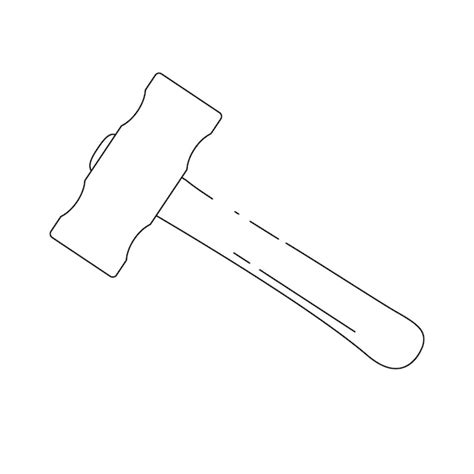 Premium Vector Mallet Vector Icon