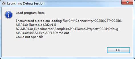 ccs msp430f5529 ccs can not build the project and debug code