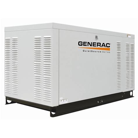 Generac Generac 22 Kw Quietsource Liquid Cooled Standby Generator The Home Depot Canada