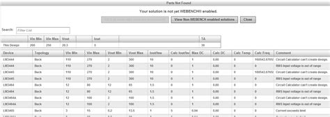 Webench Led Power Supply Ac Input Voltage Out Of Range Simulation Hardware And System Design