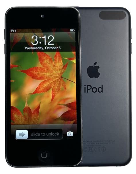 Refurbished Apple Ipod Touch 5th Generation 64gb Slate Black Rare Ios