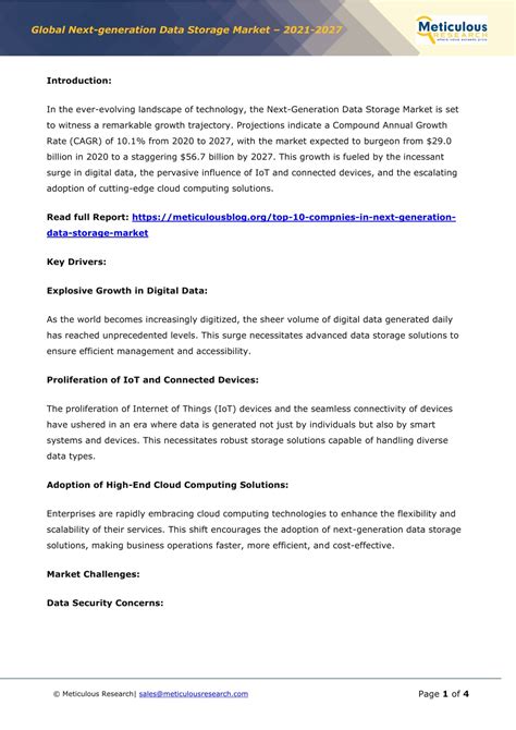 Ppt Storage Revolution Charting The Course For Next Generation Data Management Powerpoint
