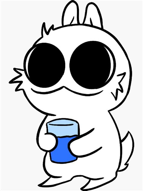 Bip With Water Sticker For Sale By Gibthom Redbubble