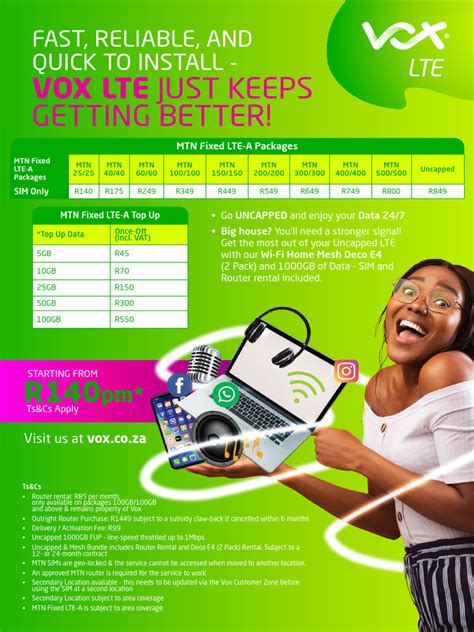 Telkom Lte Flyer Pdf Lte Advanced Information And Communications Technology