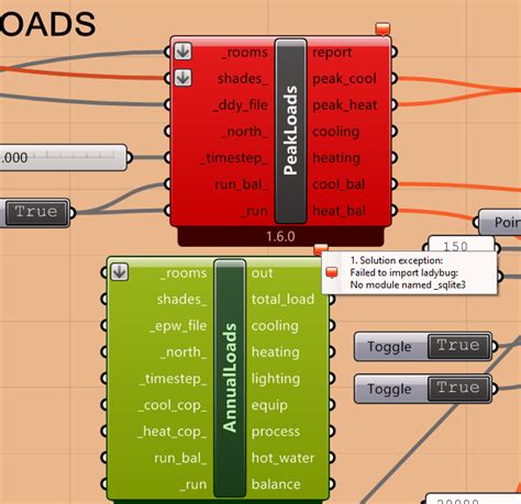 Issue Energy Plus Components Ladybug 1 6 And Rhino I Revit 1 5 Revit Mcneel Forum