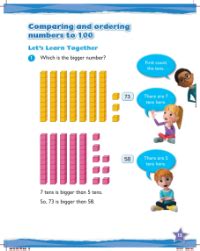 Max Maths Year 2 Learn Together Comparing And Ordering Numbers To