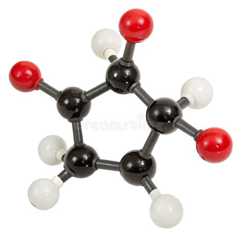 Molecular Structure Isolated On White Stock Illustration Illustration Of Chemical Design