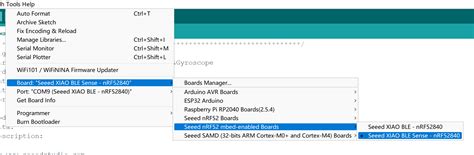 Seeed Xiao Ble Nrf52840 Senses Gyro Sensor Values Are Wrong Arduino