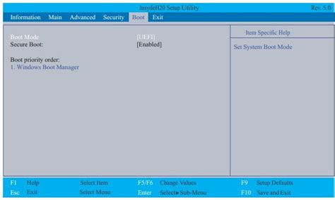 Nitro AN How Can I Enable Legacy Boot When The Option Does Not Appear In The BIOS Acer