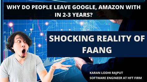 Karan Lodhi Rajput On Linkedin Why Do People Leave Faang Within 2 3