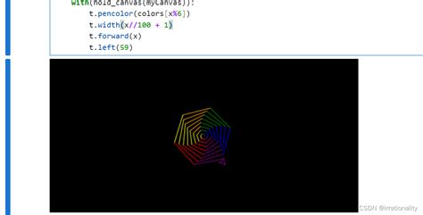 在jupyter Notebook中使用海龟绘图jupyter Notebook Turtle画图 Csdn博客