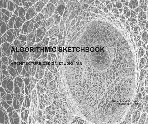 Algorithmic Sketchbook For Parametric Design Enthusiasts