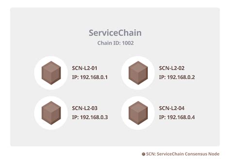Setting Up A 4 Node Service Chain Scortik