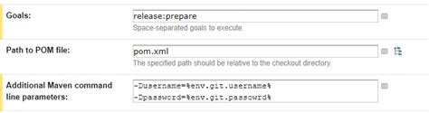 teamcity git push error could not read username while using maven