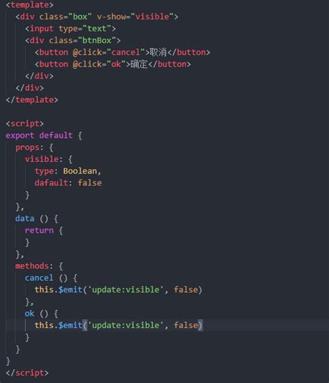 通过props设置vue子组件的显示与隐藏 jsgoshu 博客园