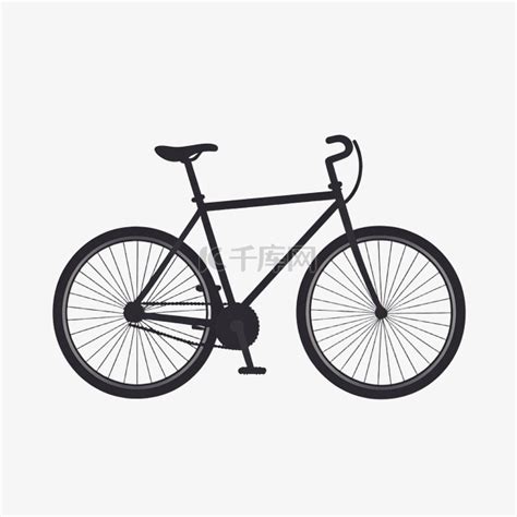 公路自行车平面符号素材图片免费下载 千库网
