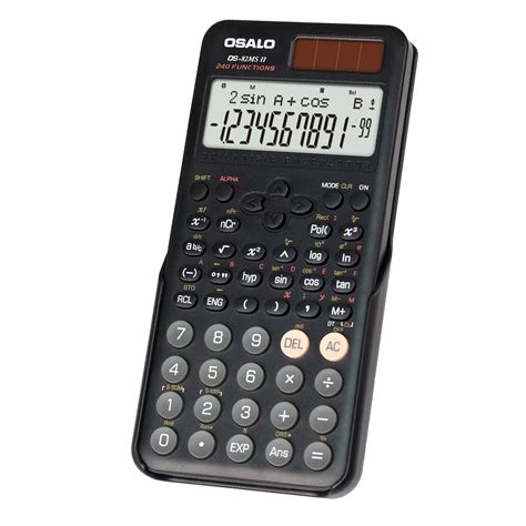 Mua Scientific Calculator 240 Functions 2 Line Display With Slide On