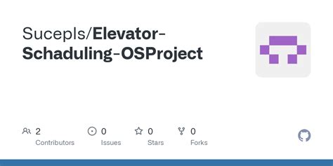 Github Suceplselevator Schaduling Osproject