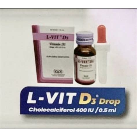 Jual L Vit D3 Drop Shopee Indonesia