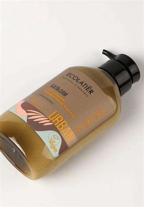 Бальзам для волос Ecolatier укрепляющий, цвет: прозрачный, RTLACD123201 ...