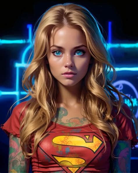 Supergirl Free Ai Photo Generator Starryai
