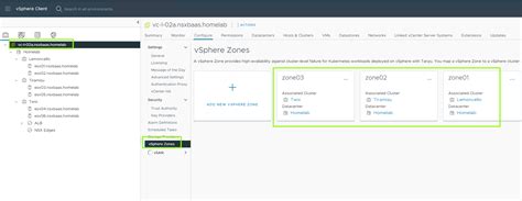 Deploying Vsphere 8 Availability Zones For Tanzu With Nsx Alb In No