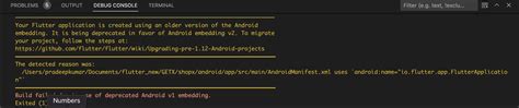 how to fix this error build failed due to use of deprecated
