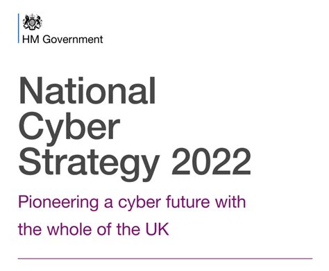National Cyber Strategy 2022 Universal Security