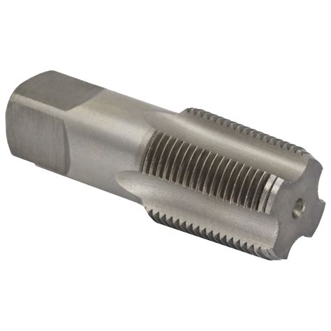 Npt Pipe Tap Set 6 Piece Carbon Steel Threading Tools 1in To 18in