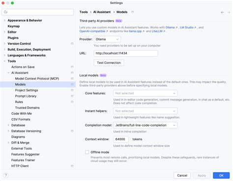models ai assistant documentation