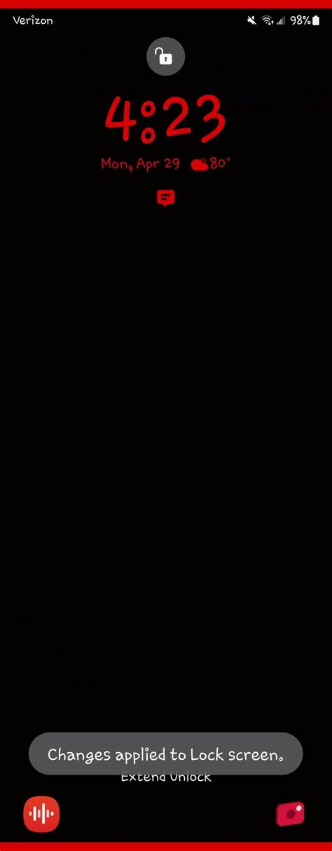 Lock Screen Issue Rzfold5