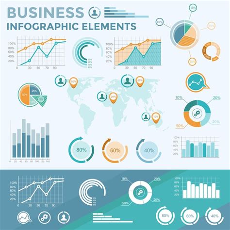Premium Vector Business Infographic Elements