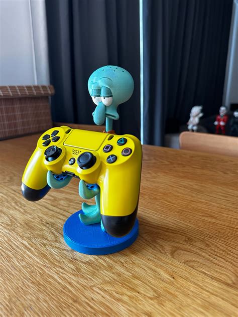 Spongebob Squidward Phone Holder Joystick Holder Controller Stand