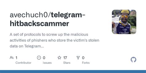 GitHub Avechuch Telegram Hitbackscammer A Set Of Protocols To Screw Up The Malicious