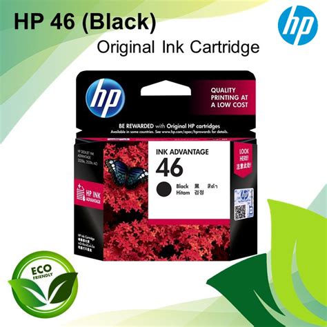 HP 46 BLACK/TRI-COLOR INK ADVANTAGE CARTRIDGE [100% ORIGINAL] | Shopee ...