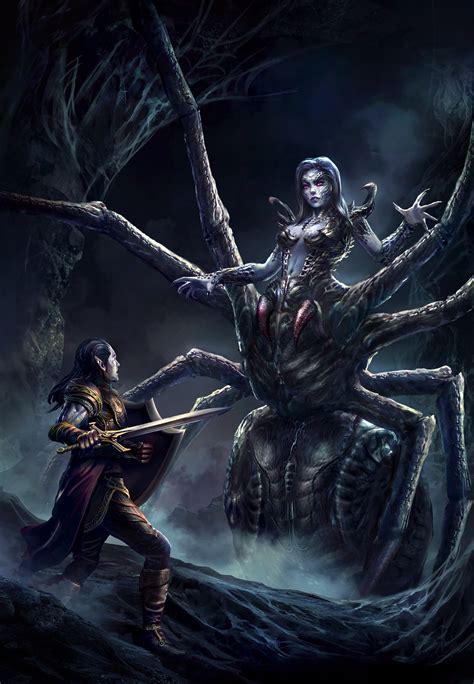 Artstation Web Of Spider Queen Artstation Web Of Spider Queen