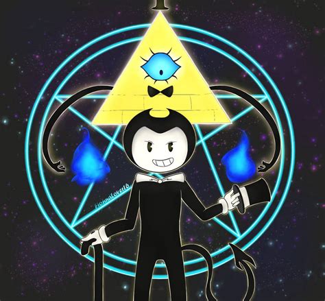 Bendy And Bill Cipher Batim Gravity Falls By Fionnalover16 On Deviantart