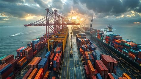 Efficient Warehouse Operations In Action AI Generated Premium AI