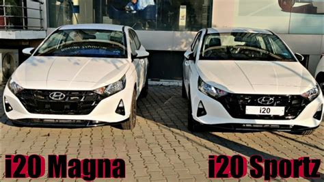 2023 Hyundai I20 Magna And Sportz Comparisonhyundai I20 Base Model