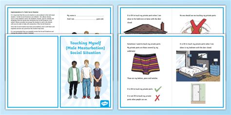 Touching Myself Male Masturbation Social Situation