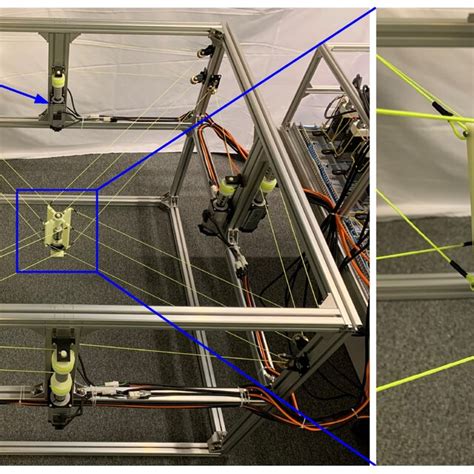 Prototype Of The Novel Cable Driven Parallel Robot Cdpr Download