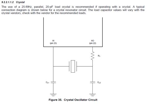 DP83822I Dose It Need A Parallel Resistor When Use Crystal Interface Forum Interface TI